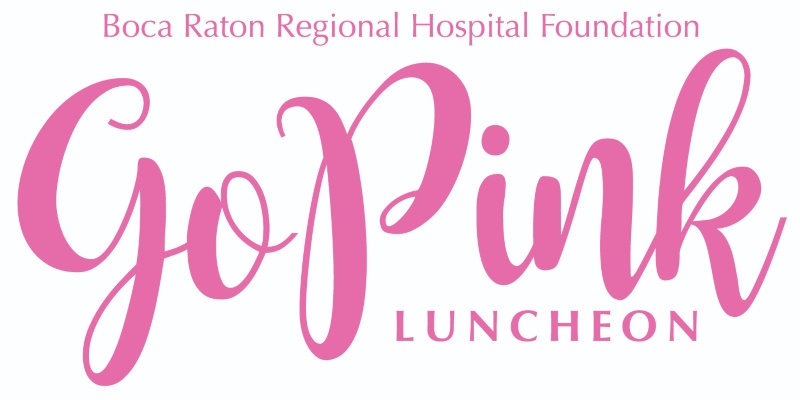 Go Pink Luncheon | Boca Raton Regional Hospital Foundation